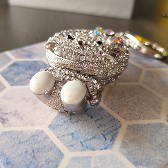 Hello Kitty | Accessories | Rare Hello Kitty 3d Rhinestones Keychain ...